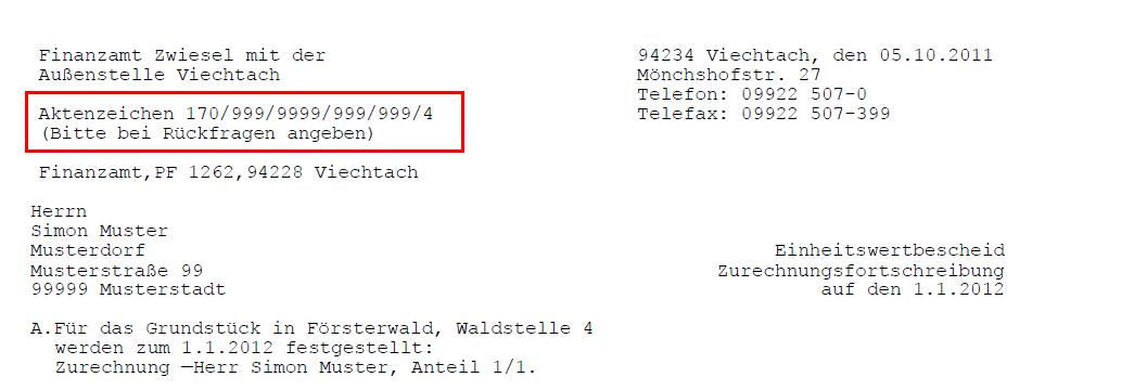 ELSTER - Hilfe
